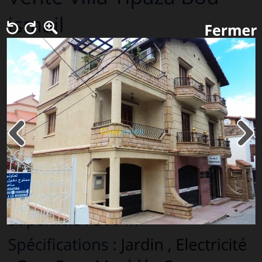 Vente Villa en Algérie